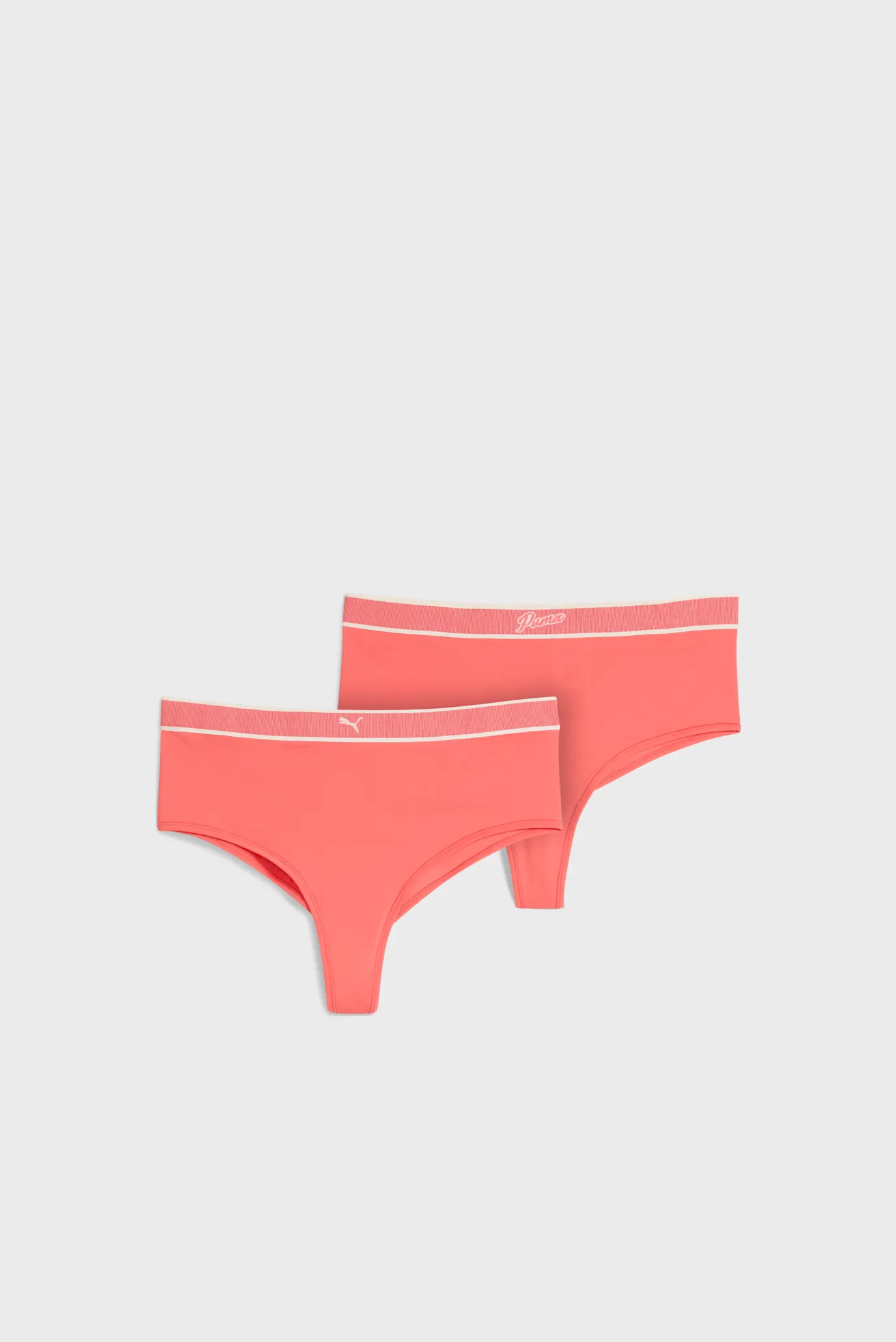 Женские коралловые трусики (2 шт) High-Rise Brazilian Bottoms Women (2 ...