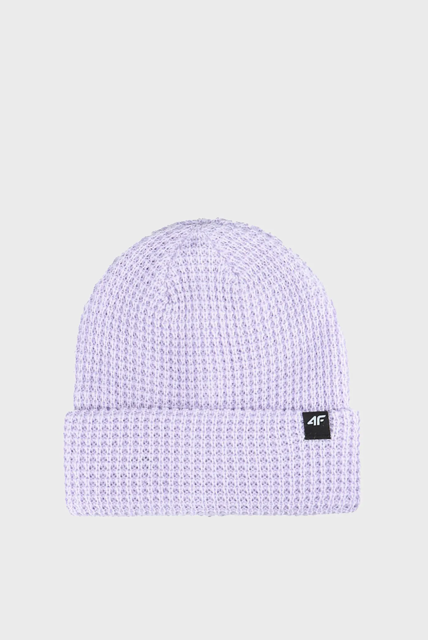 Женская сиреневая шапка CAP U558 4F 4FWAW25ACAPU558-52S — MD-Fashion