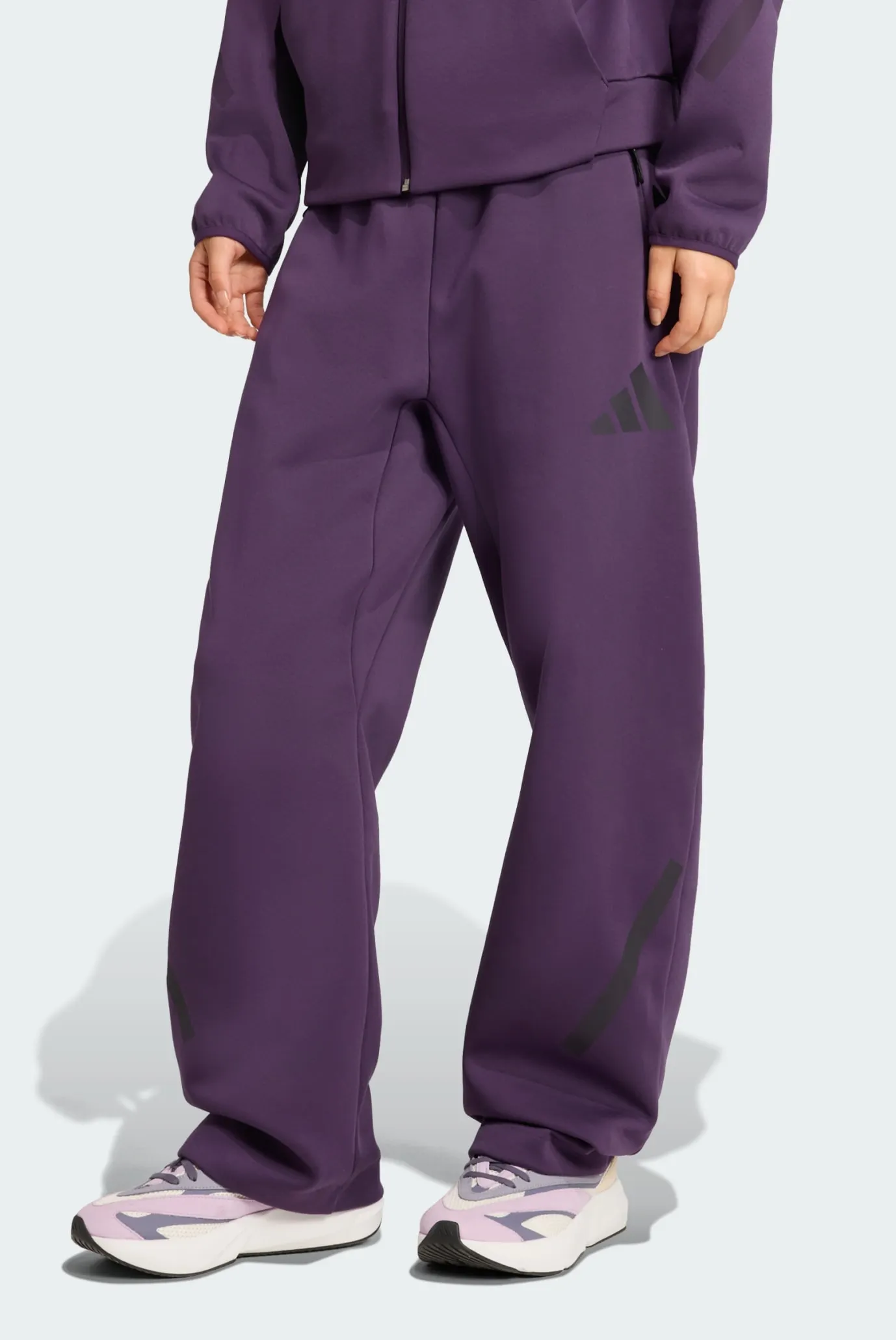 Жіночі фіолетові спортивні штани adidas Z.N.E. Barrel adidas KB9441 ...