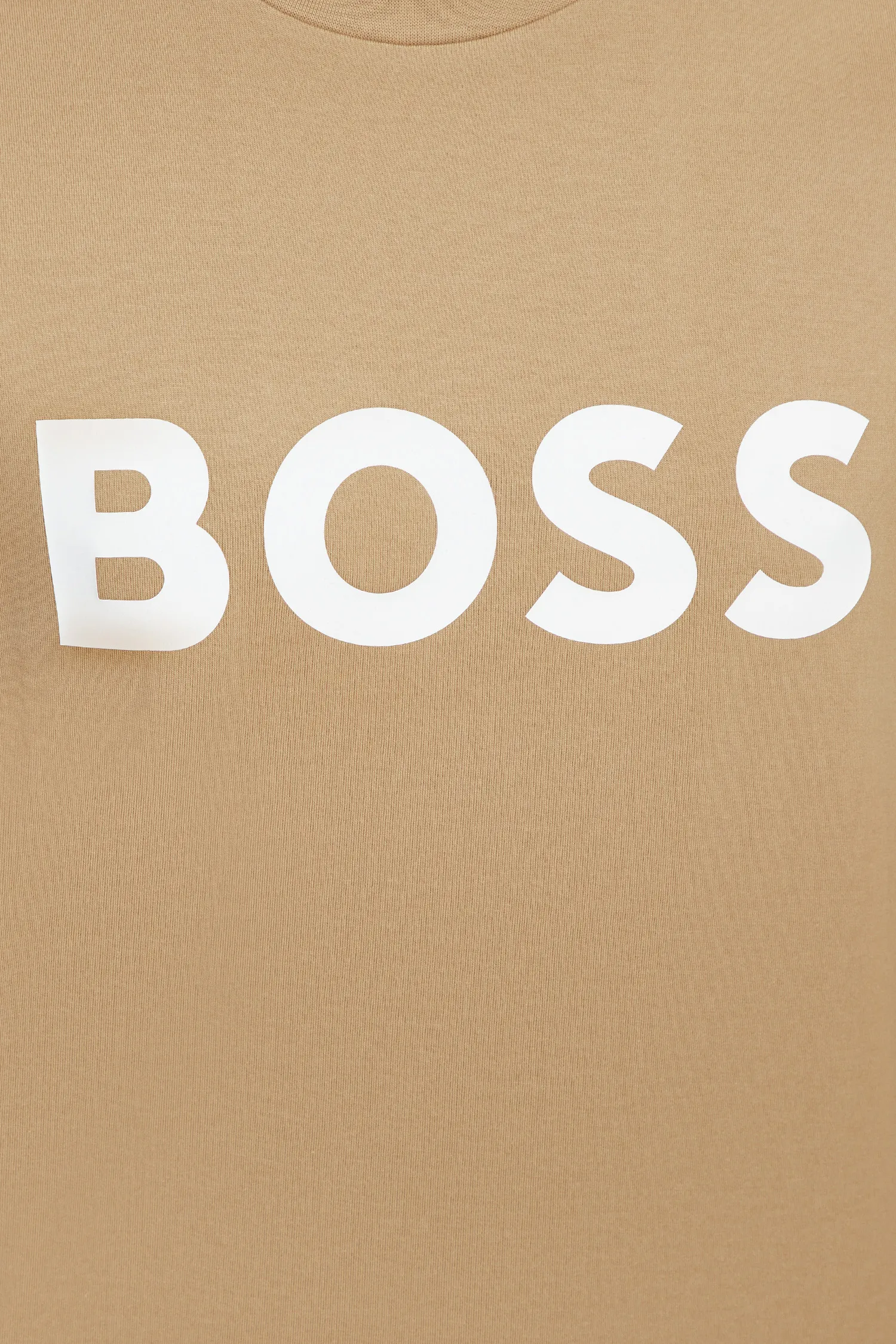 Чоловіча бежева футболка BOSS 50495742;260 — MD-Fashion