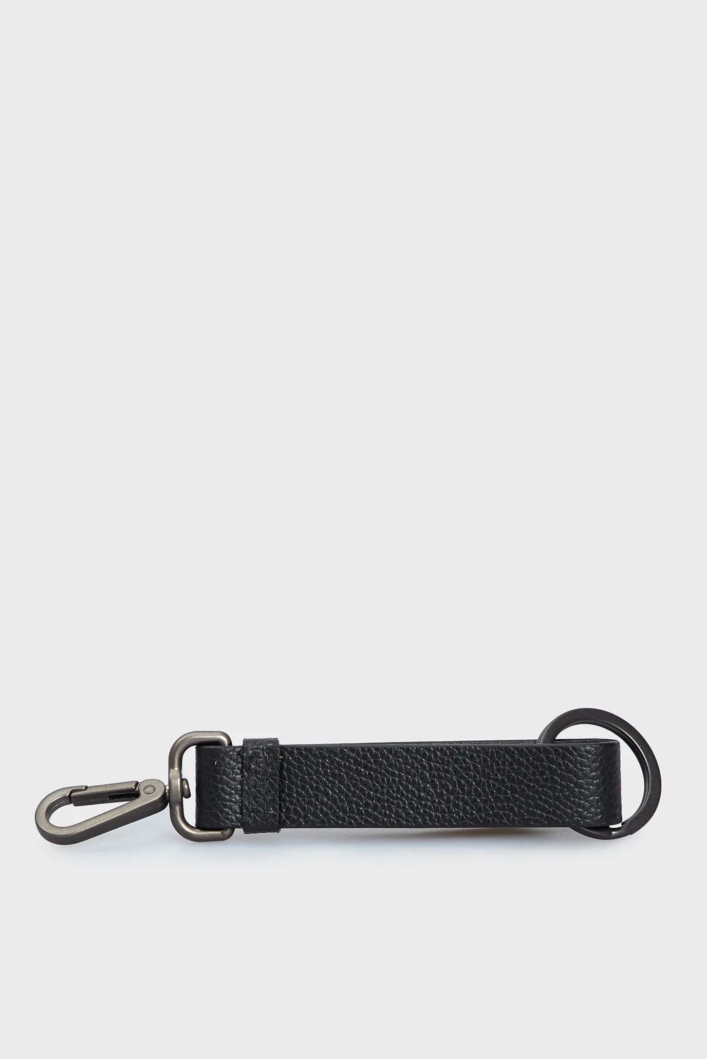 Чоловічий чорний шкіряний брелок HISSU EVO KEY RING Diesel X09684 P0685 ...