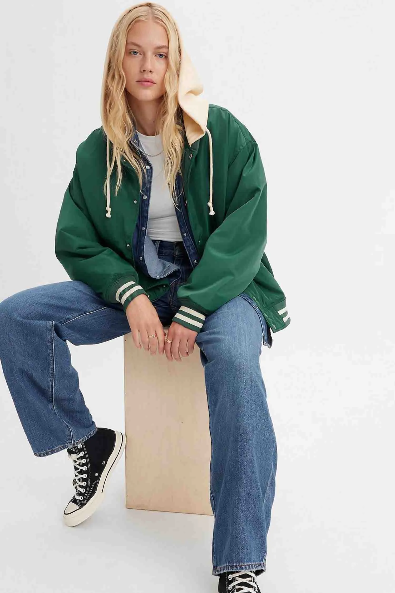 Жіночі сині джинси BAGGY DAD Levi’s® A3494;0032 — MD-Fashion