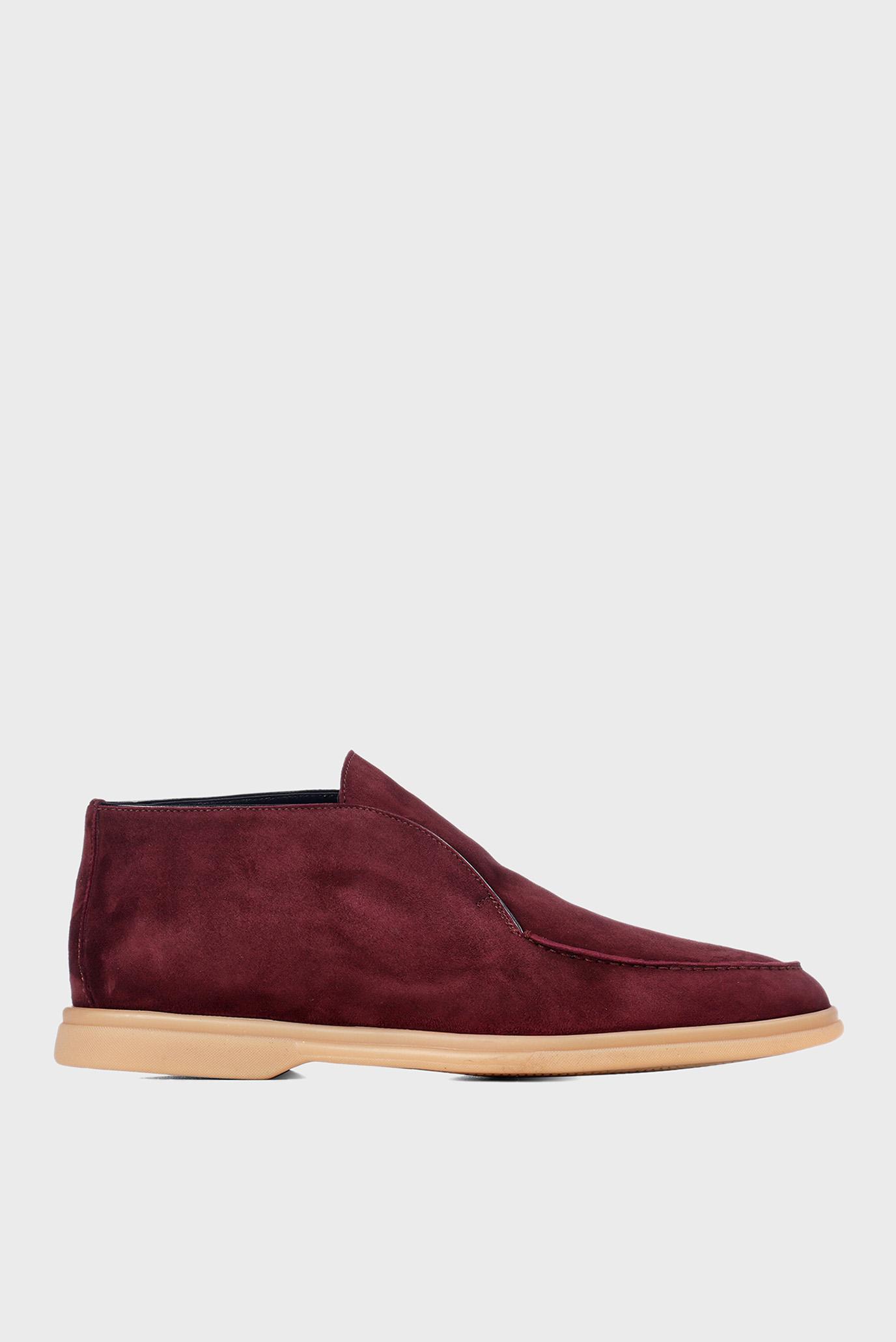 Мужские бордовые замшевые дезерты Aldo Brue AB5351 — MD-Fashion