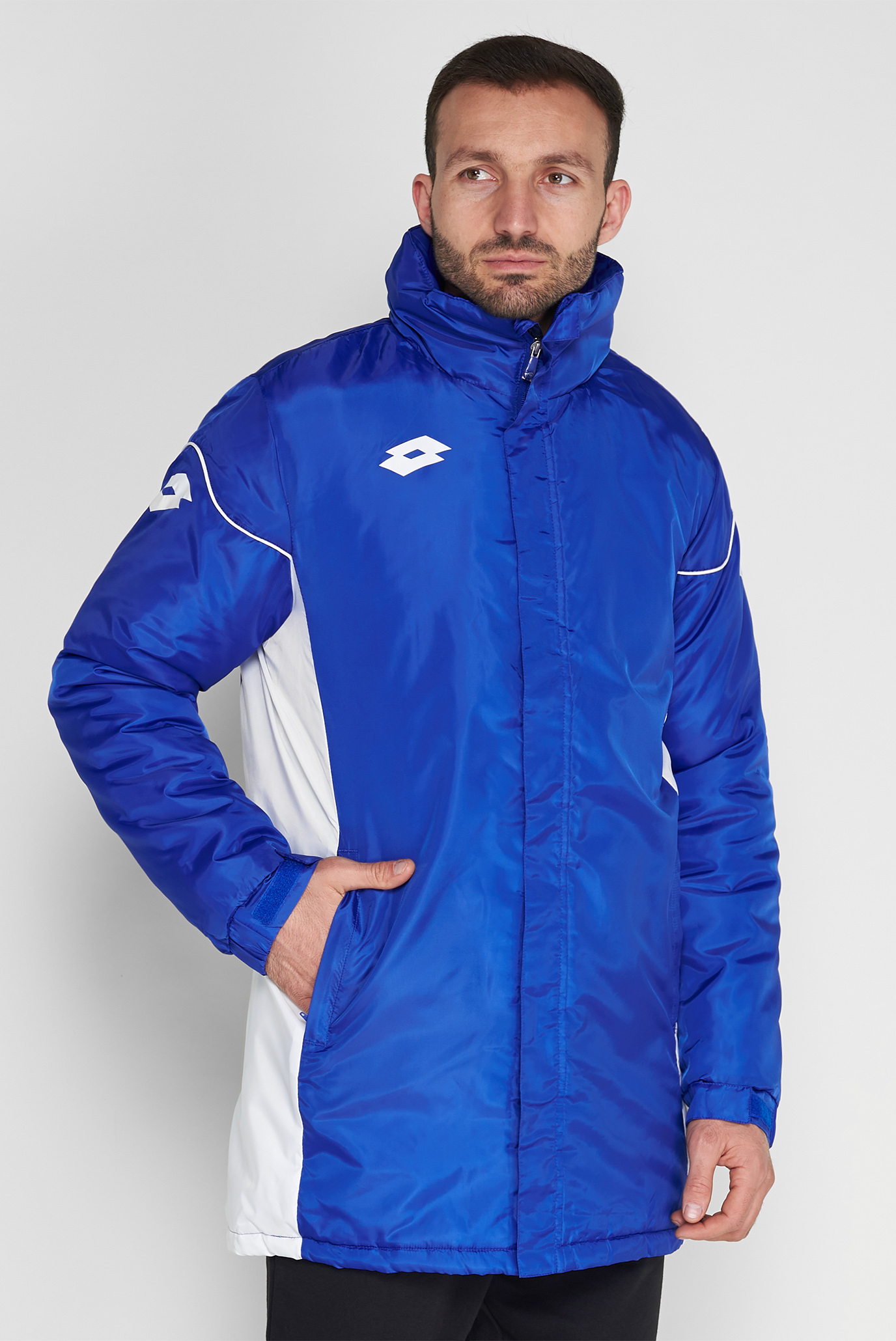 Мужская голубая куртка JACKET PAD STARS EVO Lotto L50508/0SD — MD-Fashion