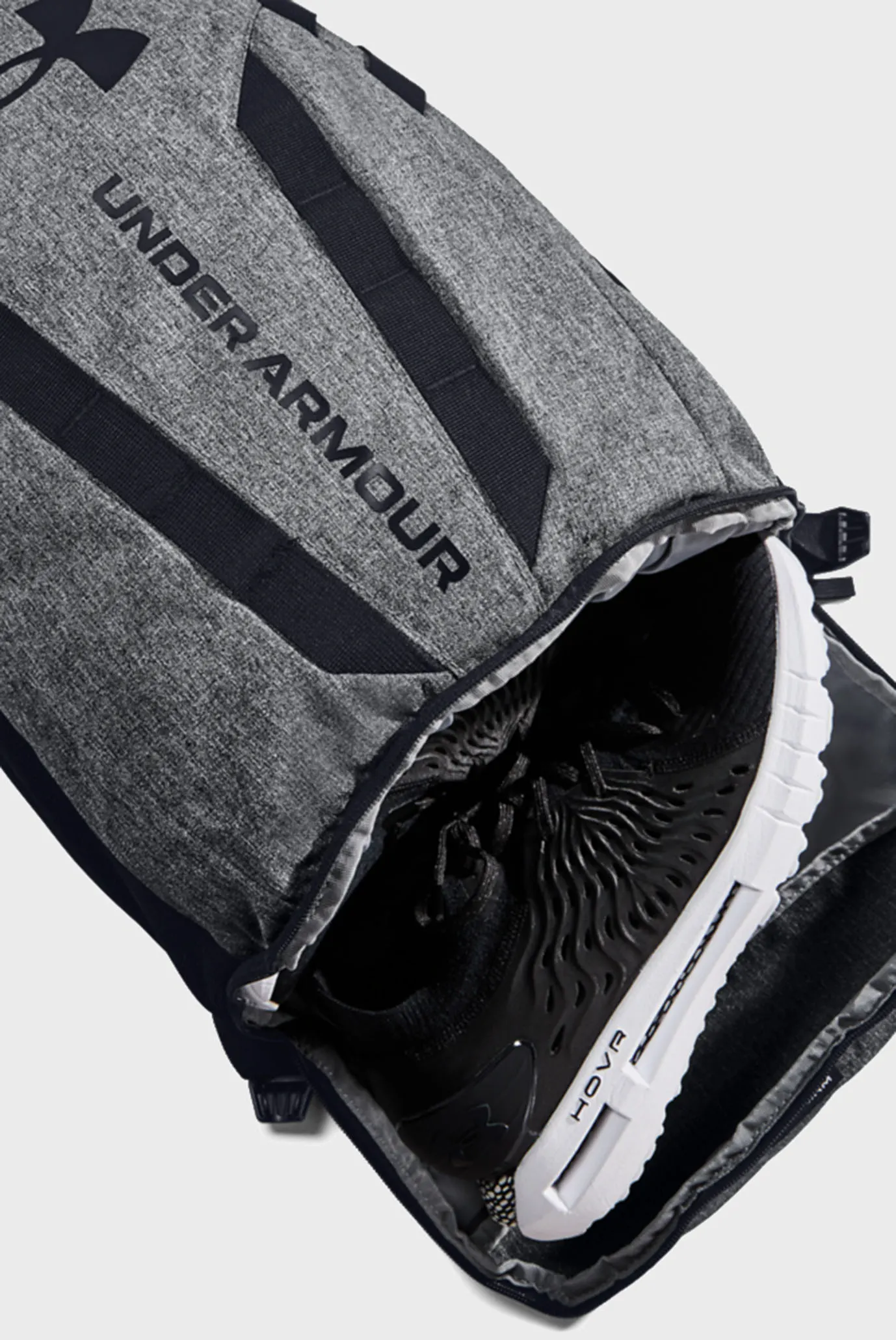 Сірий рюкзак UA Hustle 5.0 Backpack Under Armour 1361176-002 — MD-Fashion