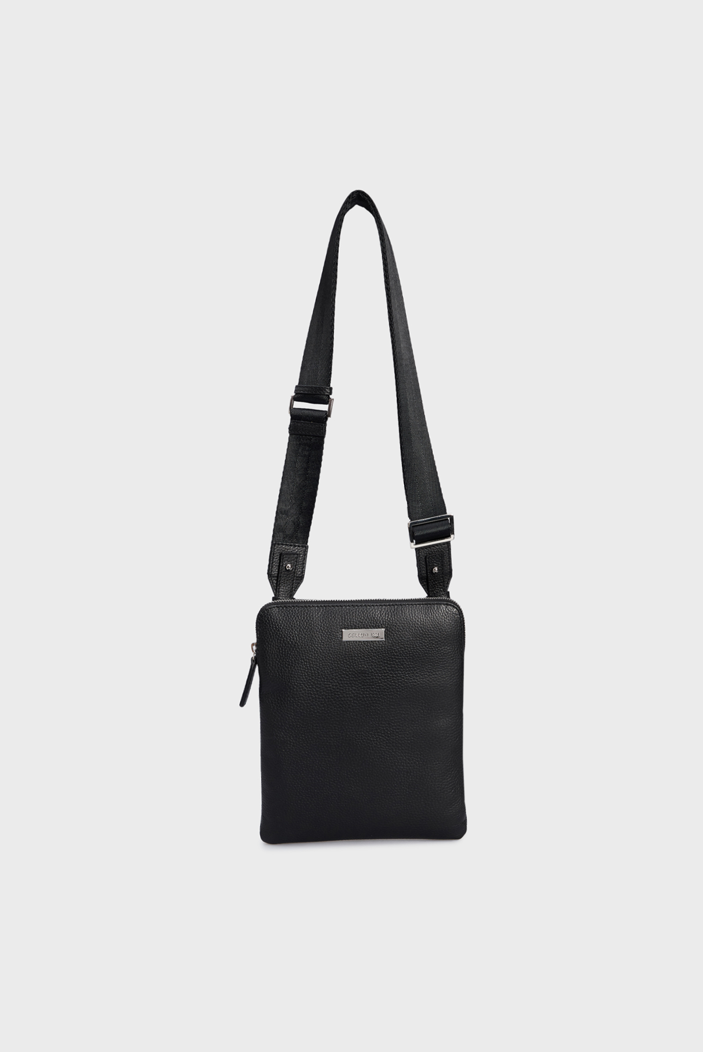Чоловіча чорна шкіряна сумка BARRY Cerruti 1881 CEBO06062M — MD-Fashion
