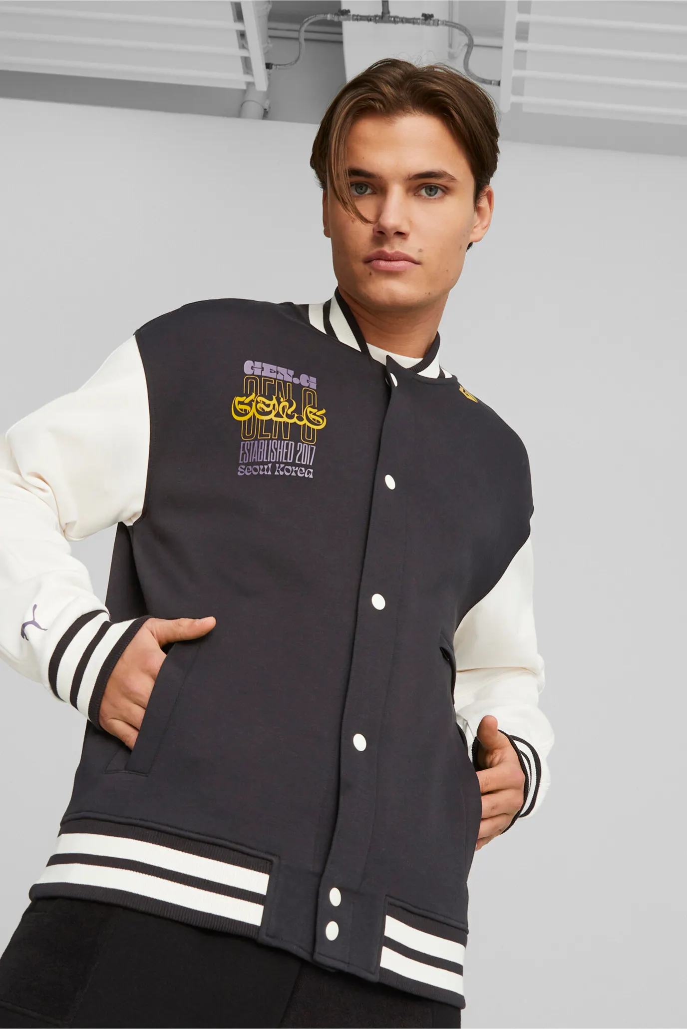Куртка GEN.G Esports Varsity Jacket Men PUMA 539013 — MD-Fashion