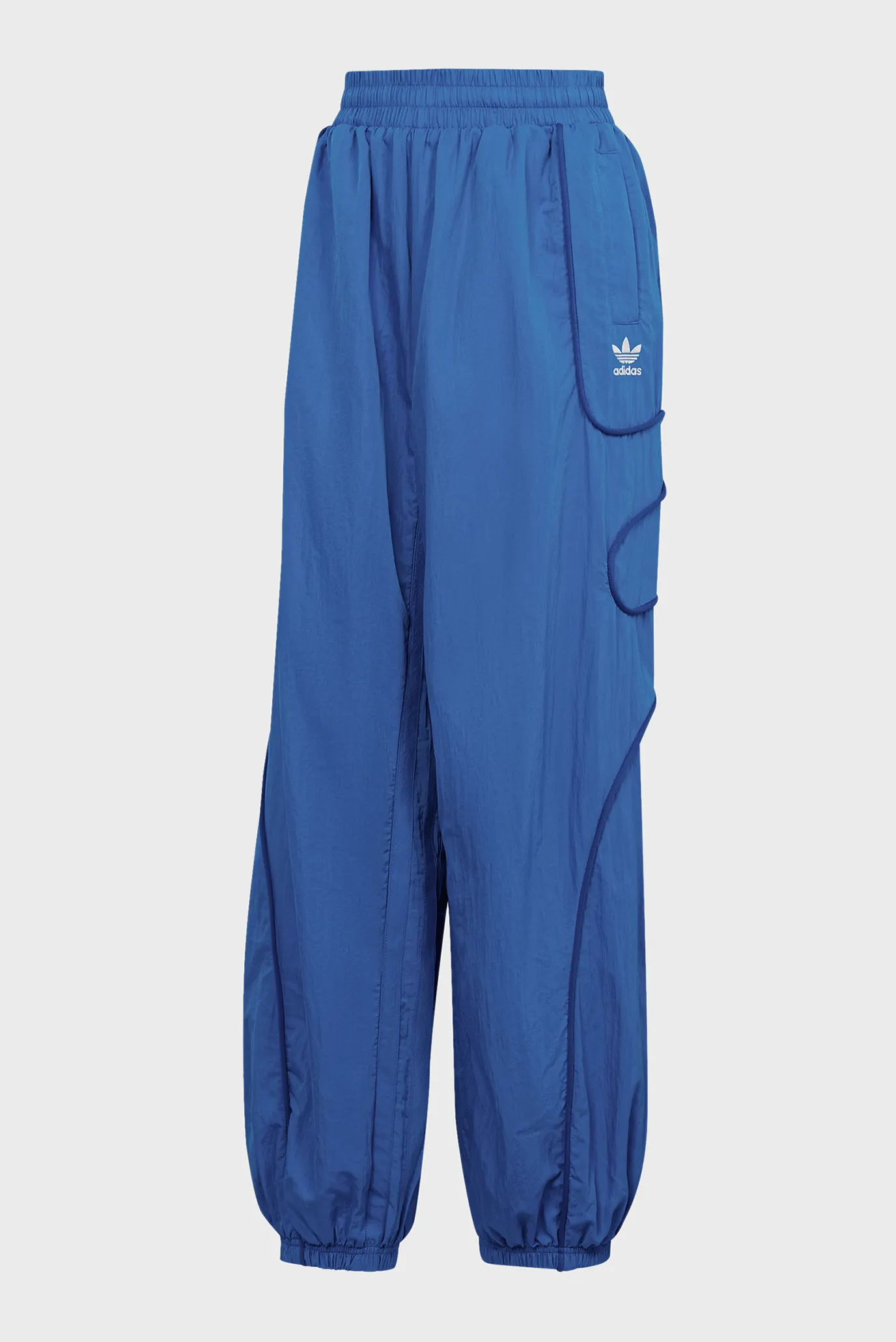 Жіночі сині спортивні штани Premium adidas IS3857 — MD-Fashion