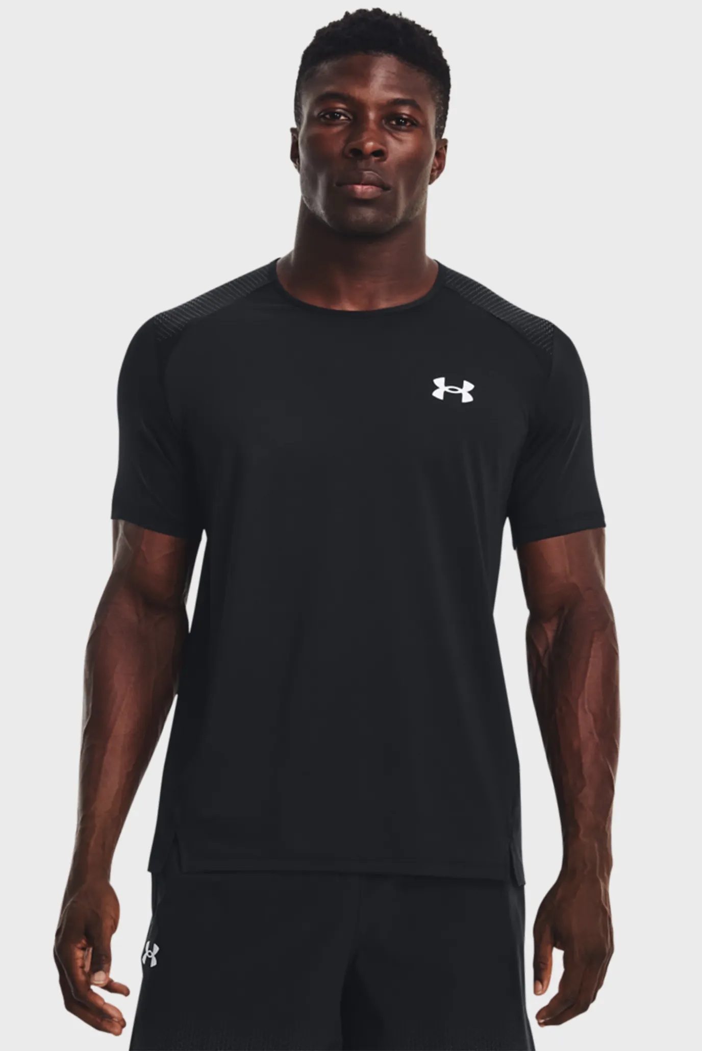 Чоловіча чорна футболка UA Armourprint SS Under Armour 1376785-001 — MD ...