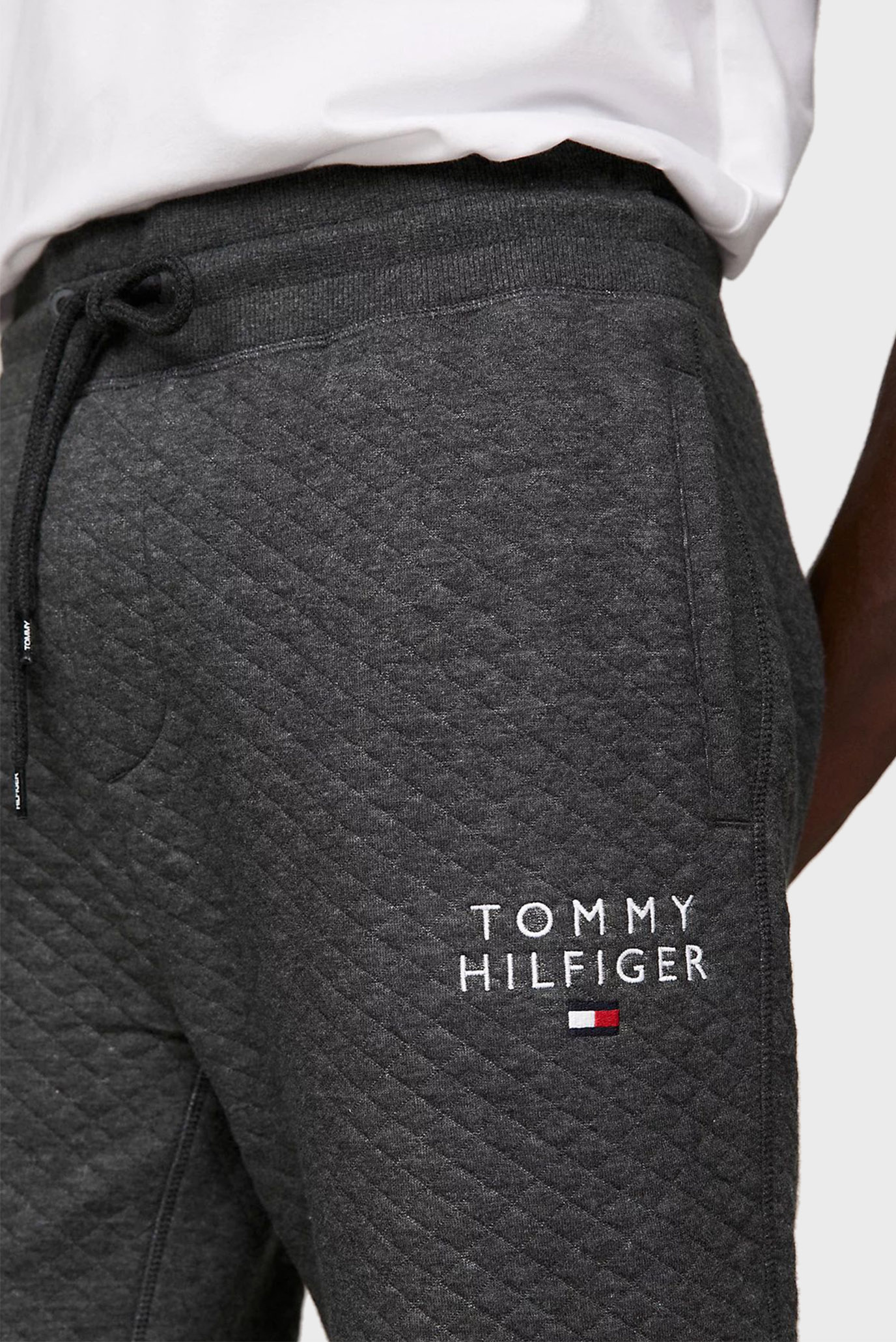 Чоловічі сірі спортивні штани Hwk Track Pant Quilted Tommy Hilfiger