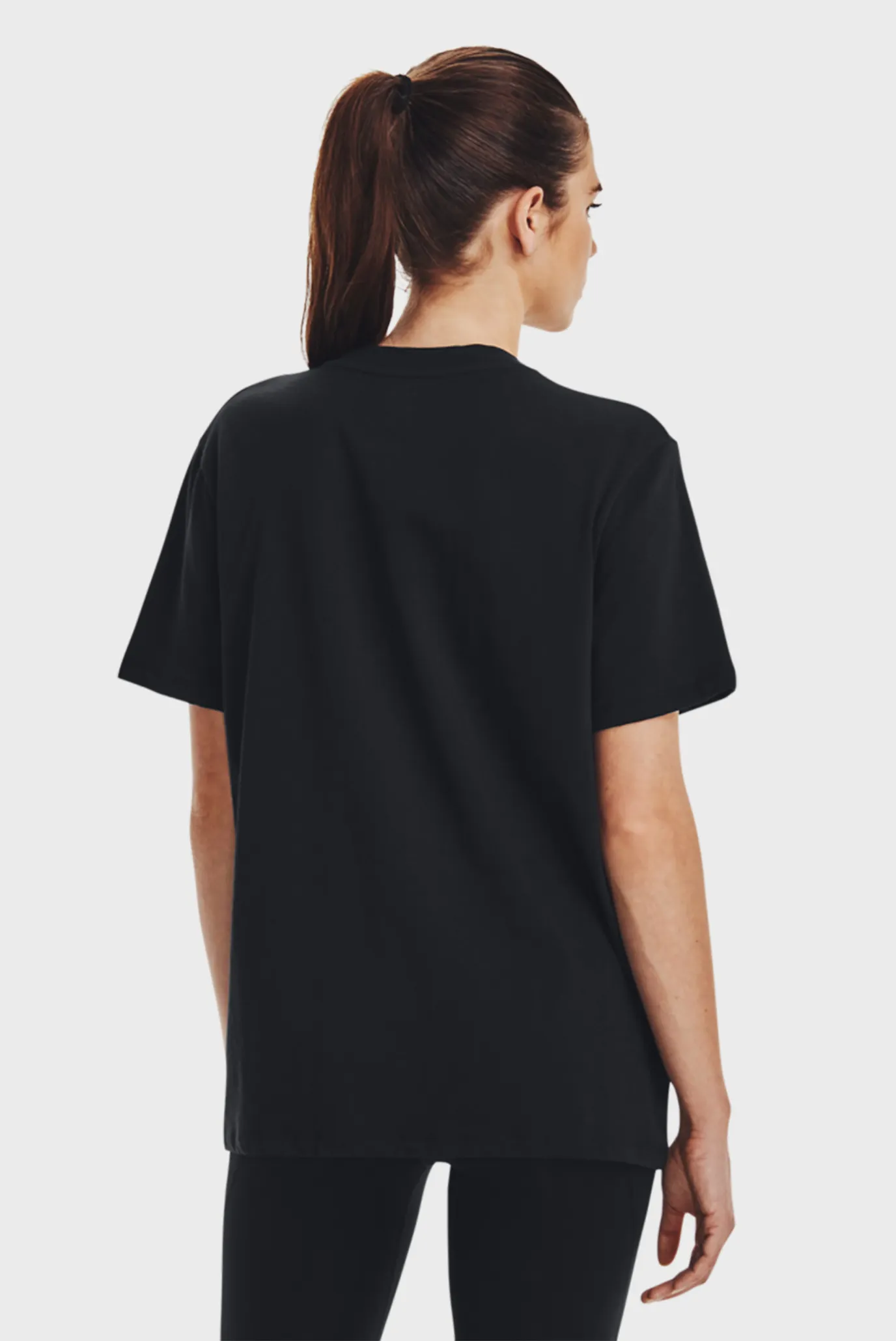 Жіноча чорна футболка Pjt Rock Hwt Campus T Under Armour 1377449-001 ...