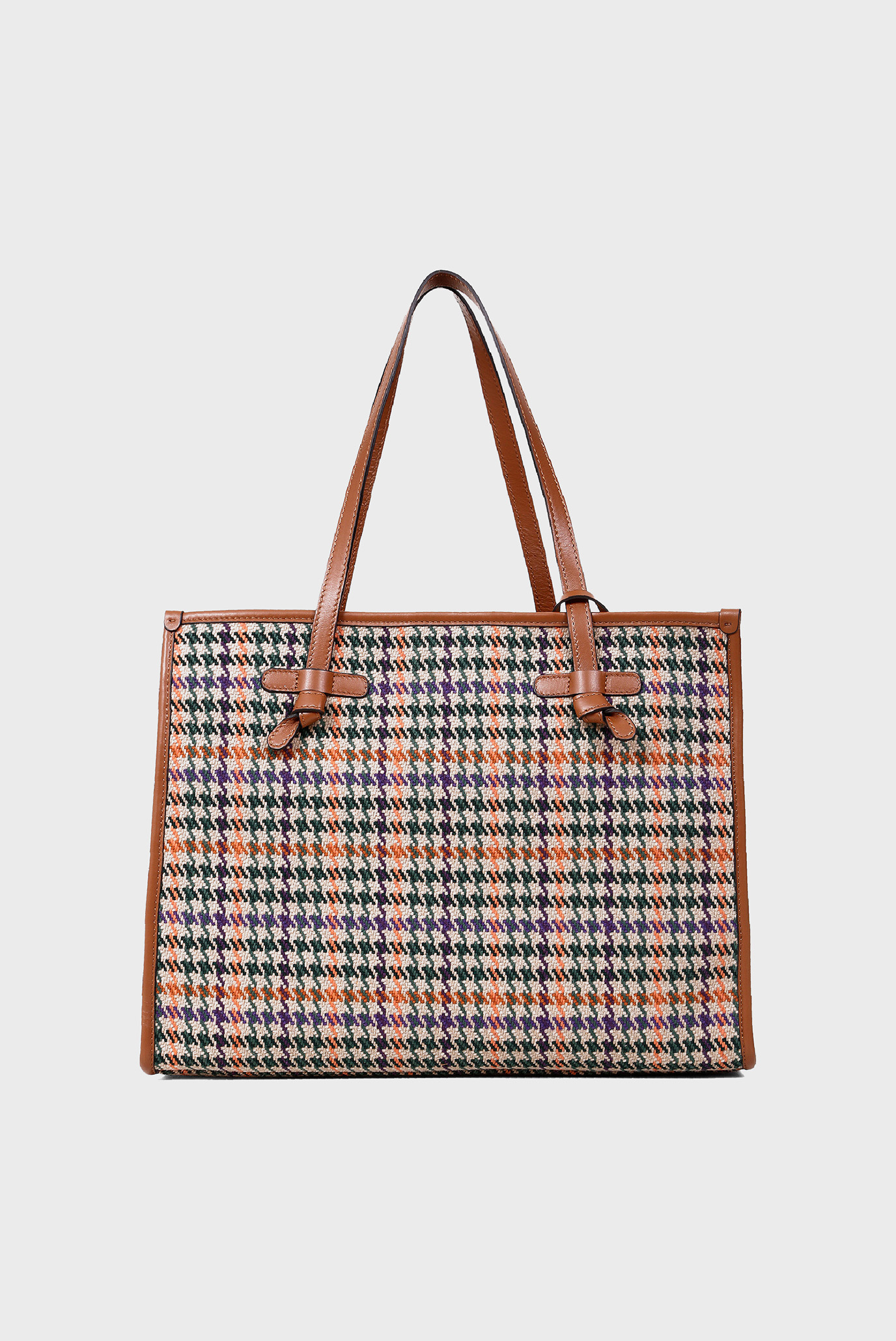 Женская сумка в клетку GIANNI CHIARINI BS6850 — MD-Fashion
