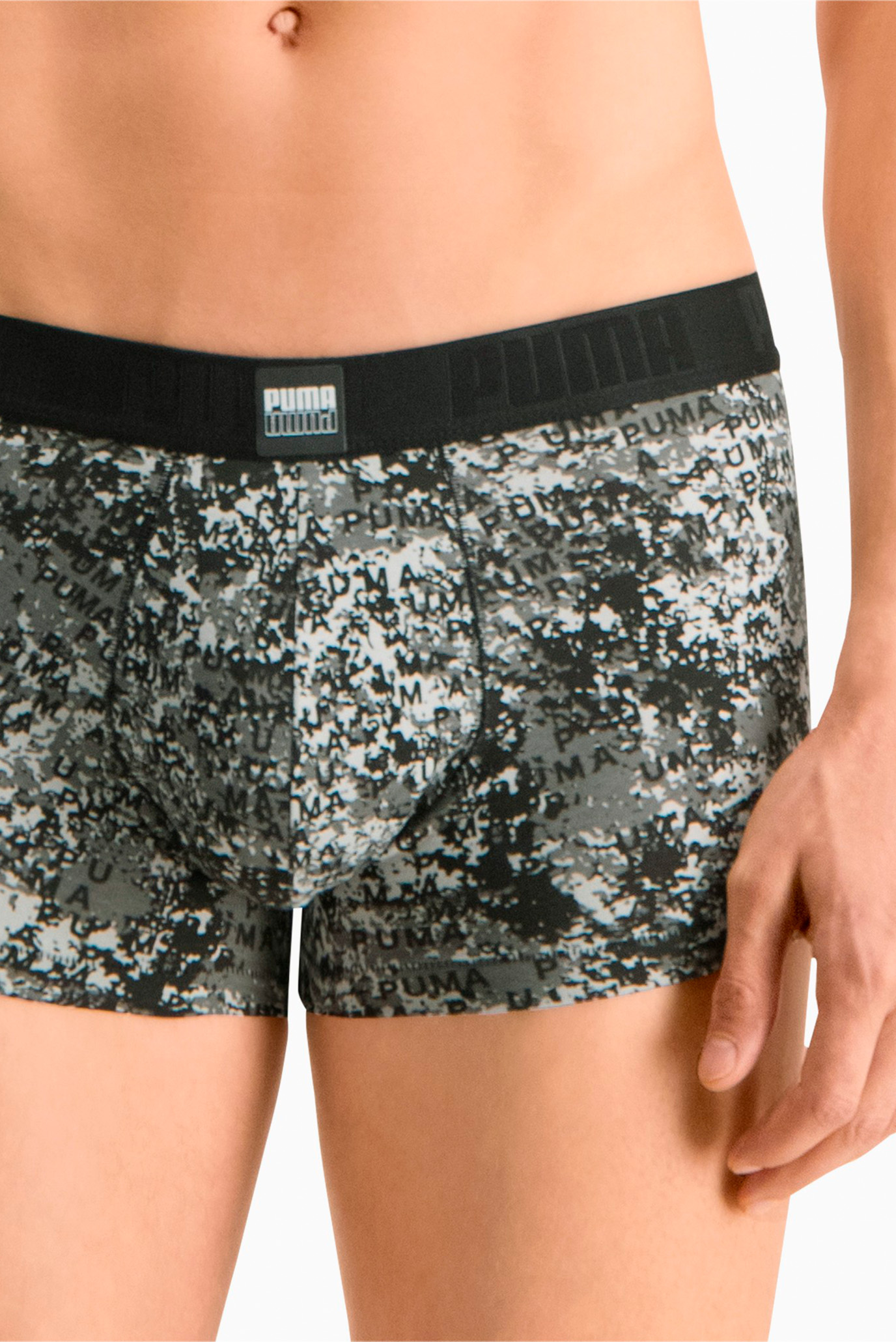 Мужское нижнее белье Men's All-Over-Print Trunk 2 pack PUMA 935286 — MD ...