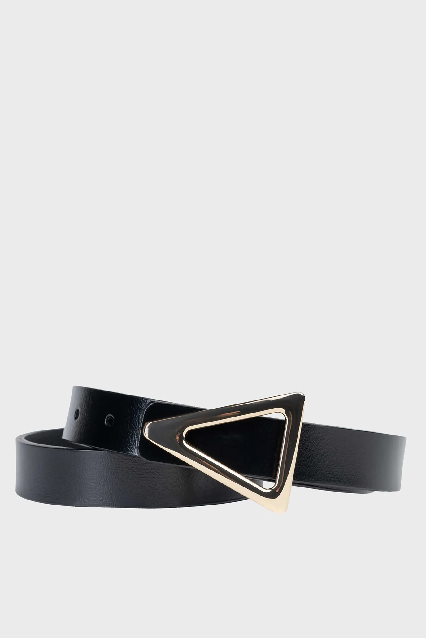 Жіночий чорний шкіряний ремінь Arber W06.09.02.510 — MD-Fashion