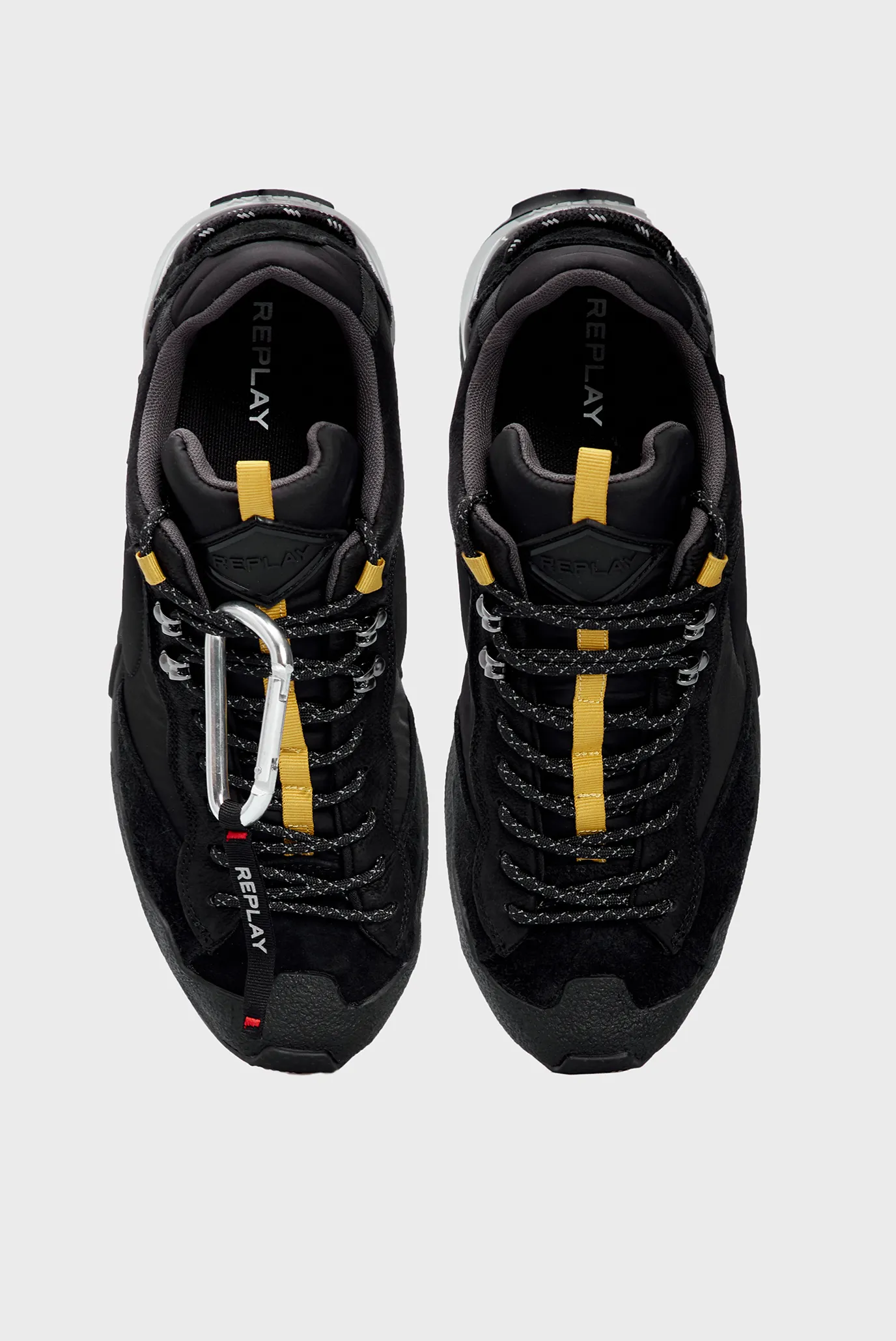 Чоловічі чорні кросівки SHERPA LAGUNA Replay RS4C0007L — MD-Fashion