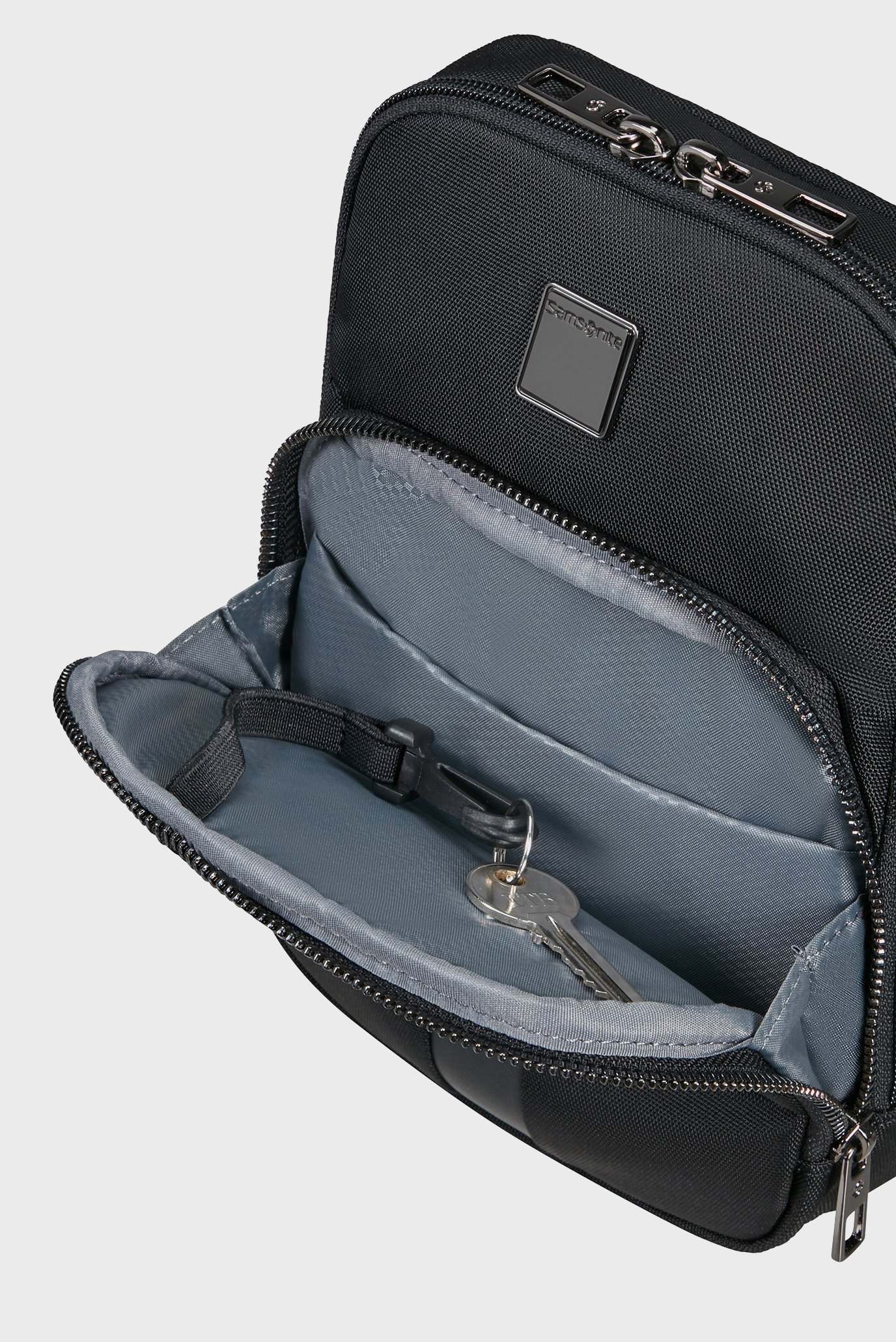 Мужская черная сумка для планшета SACKSQUARE BLACK Samsonite KL5*09001 ...
