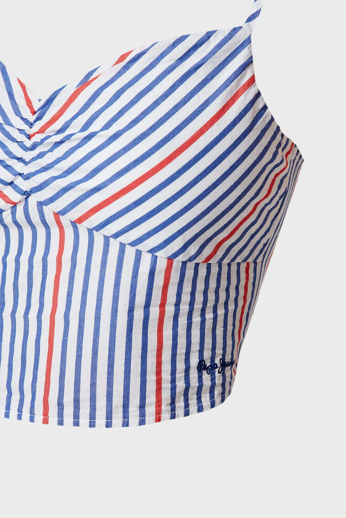 Жіночий топ у смужку JUNE Pepe Jeans PL304260 — MD-Fashion