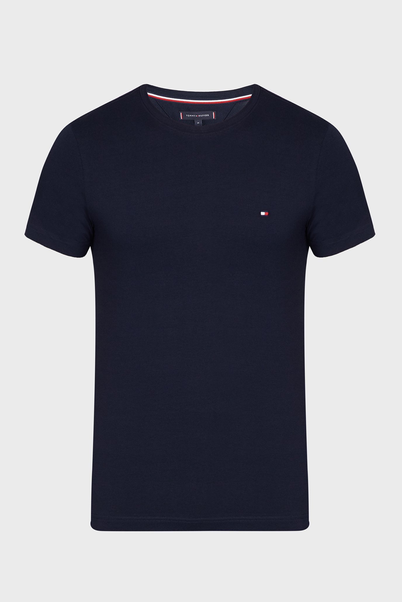 Мужская темно-синяя футболка CORE STRETCH SLIM Tommy Hilfiger ...