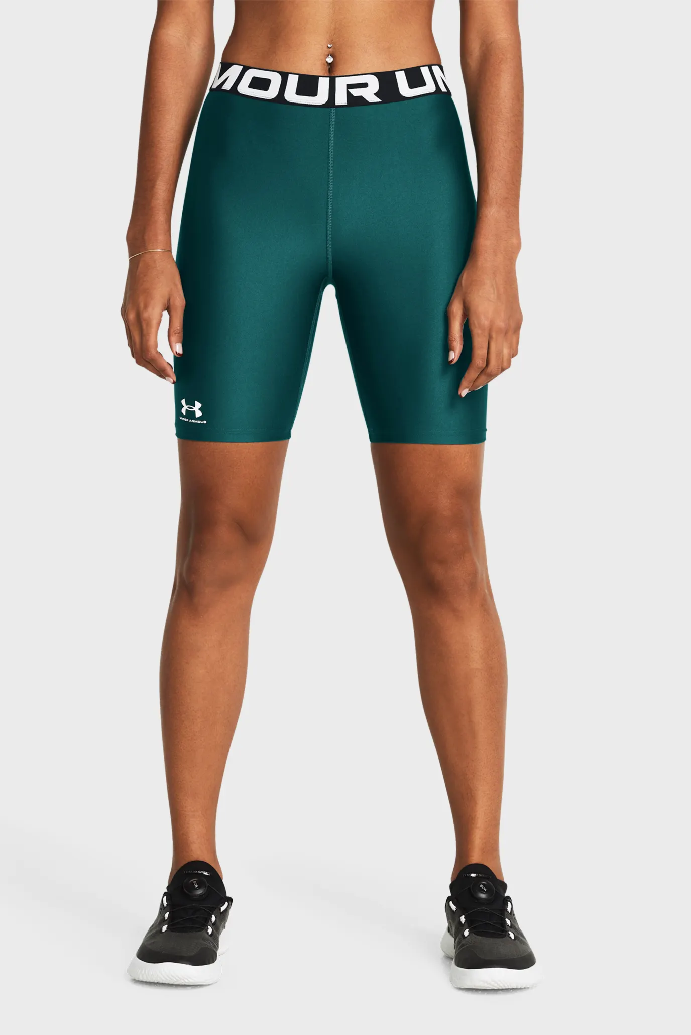 Жіночі зелені велосипедки UA HG Authentics 8in Under Armour 1383627-449 ...