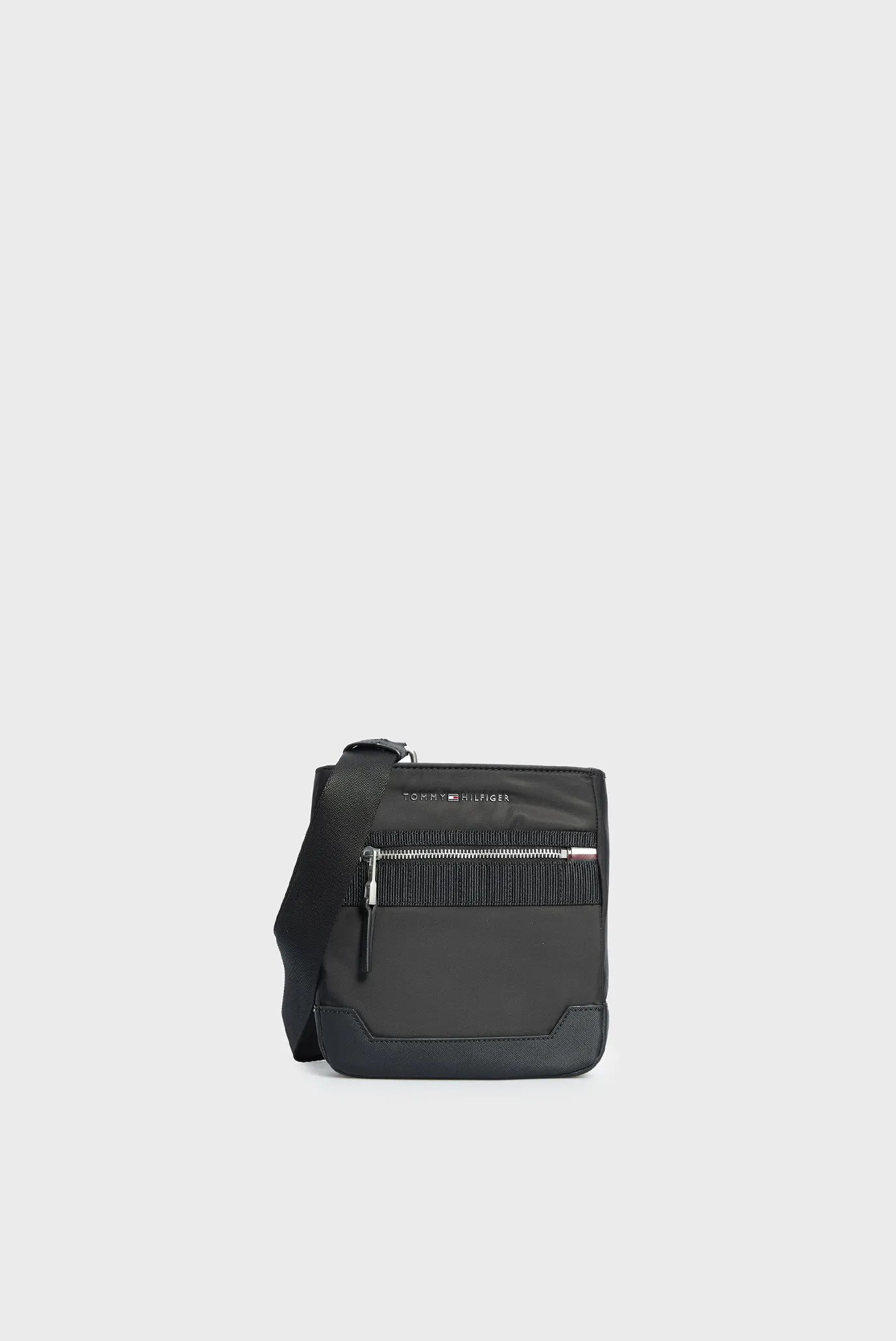 Чоловіча чорна сумка TH ELEVATED NYLON MINI REPORTER Tommy Hilfiger ...