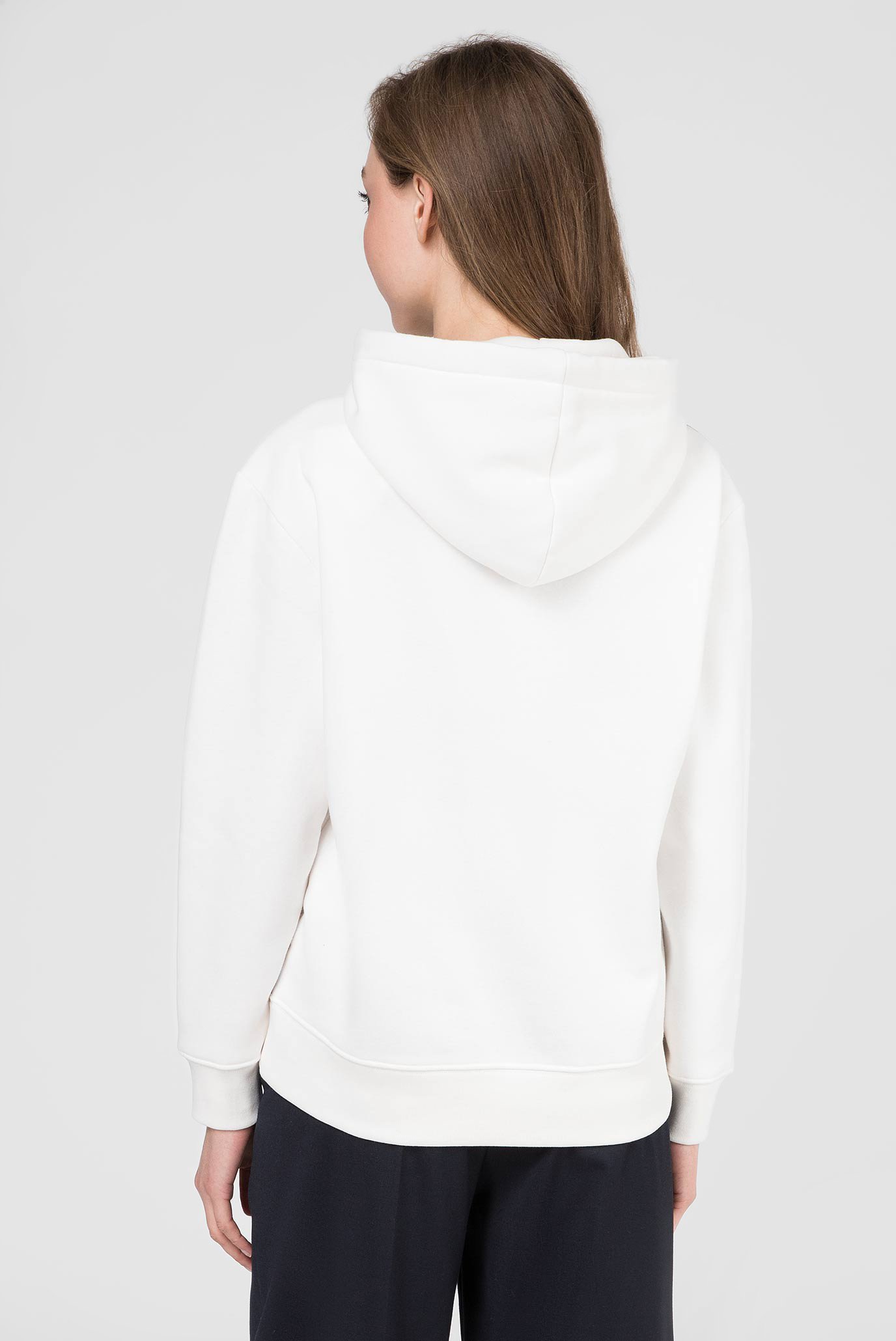 Женское белое худи Sandro SFPSW00177 BLANC — MD-Fashion