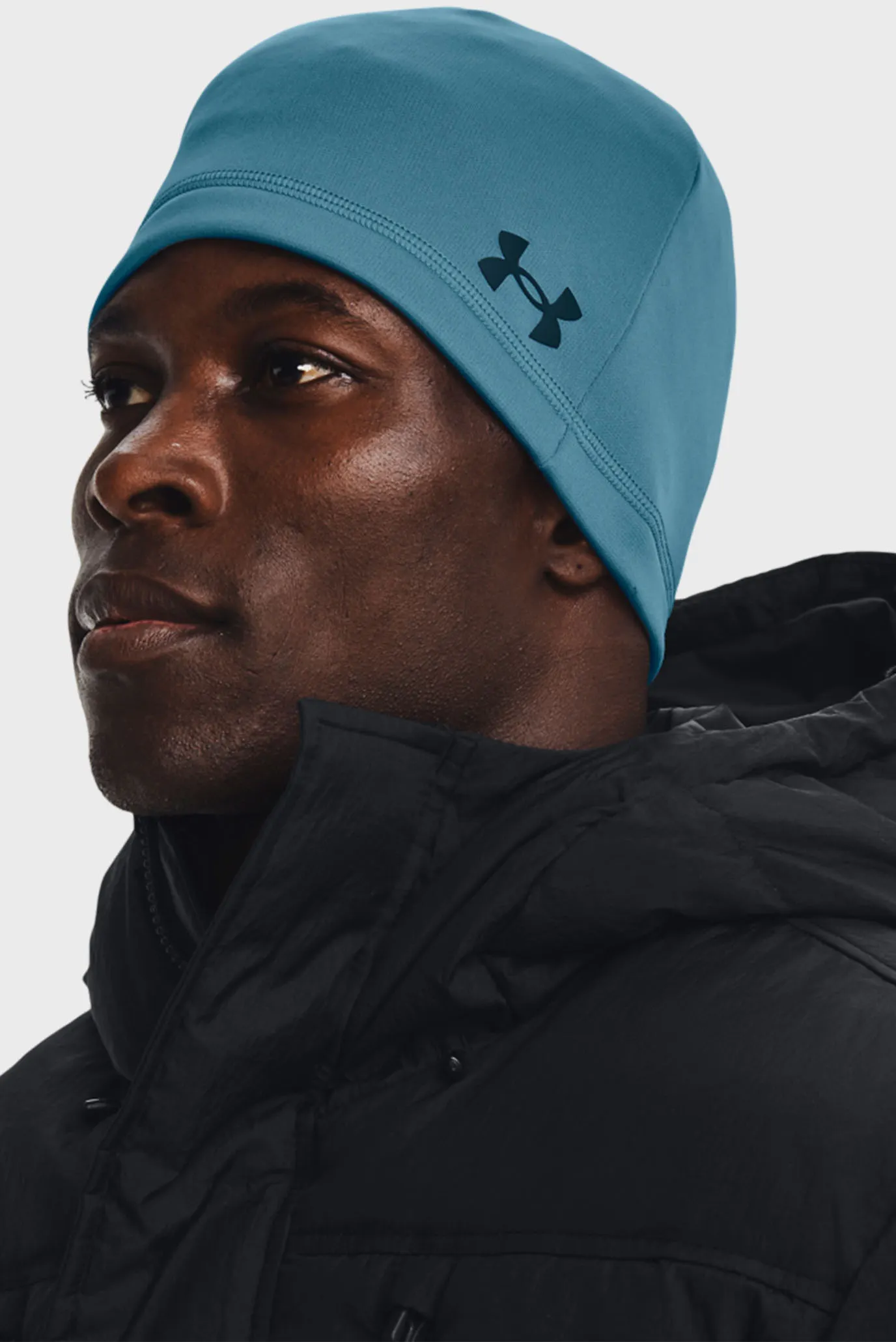 Чоловіча бірюзова шапка UA Storm Beanie Under Armour 1365918-597 — MD ...