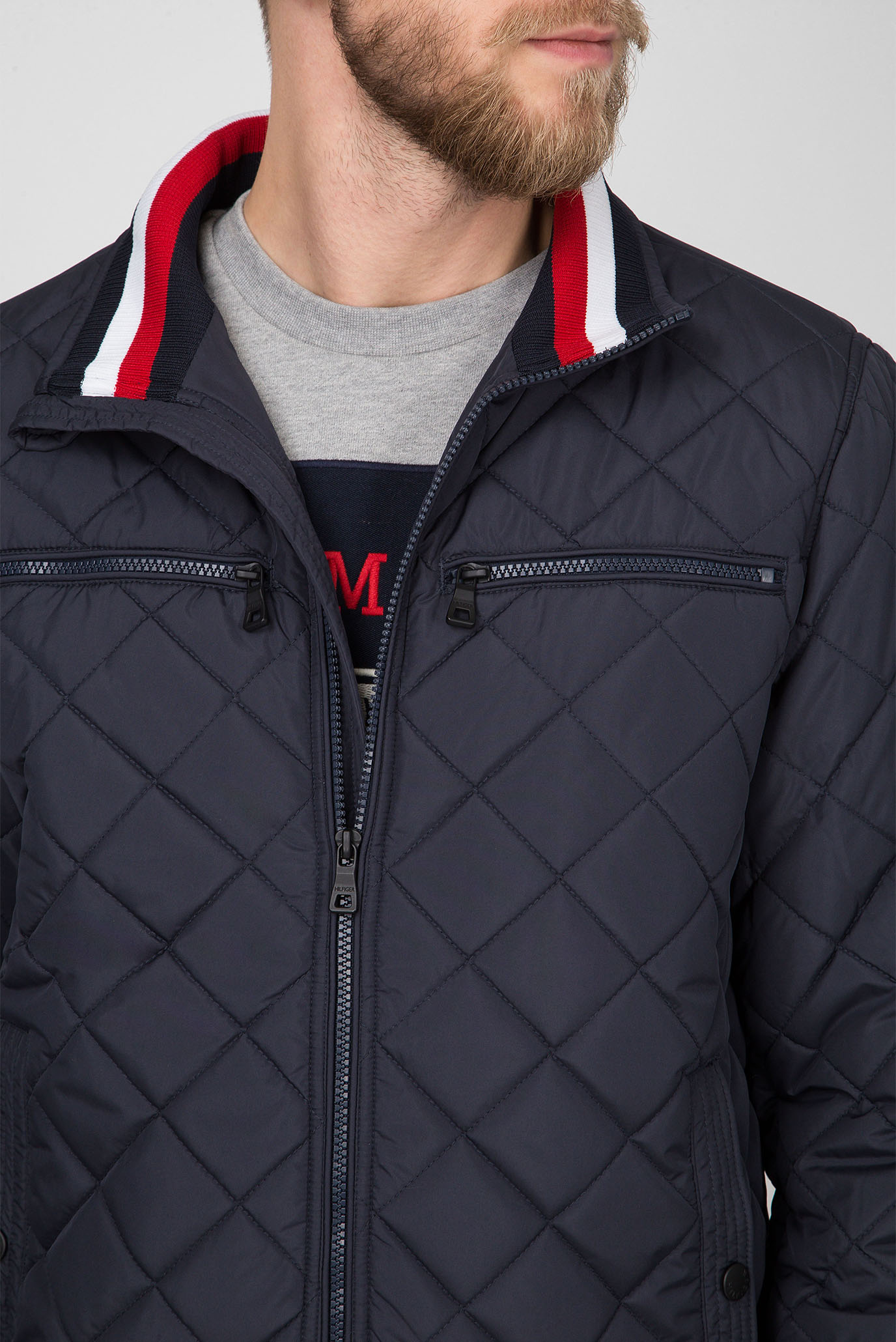 Мужская темно-синяя куртка Tommy Hilfiger MW0MW07697 — MD-Fashion