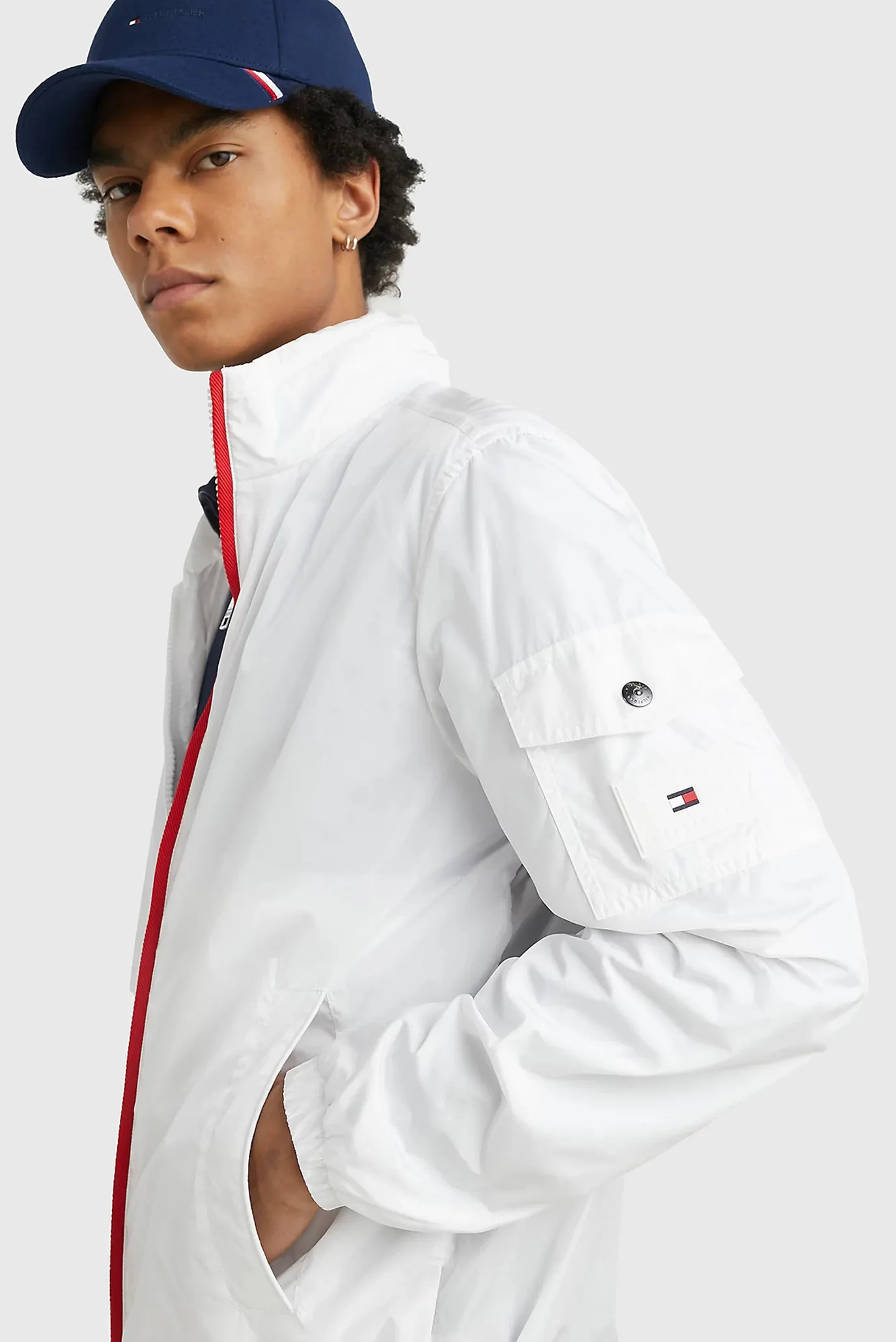 Мужская белая ветровка PACKABLE REGATTA JACKET Tommy Hilfiger ...