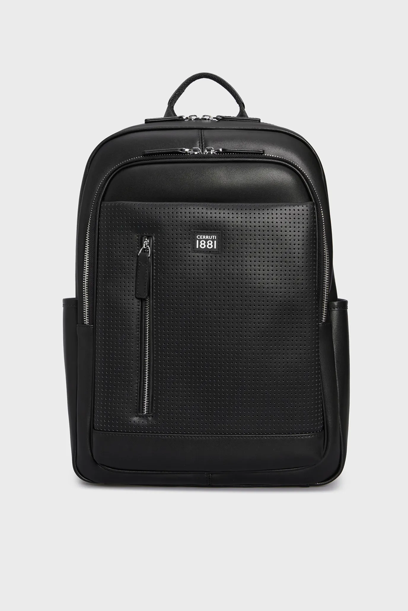 Чоловічий чорний шкіряний рюкзак BACKPACK GILBERT Cerruti 1881 ...