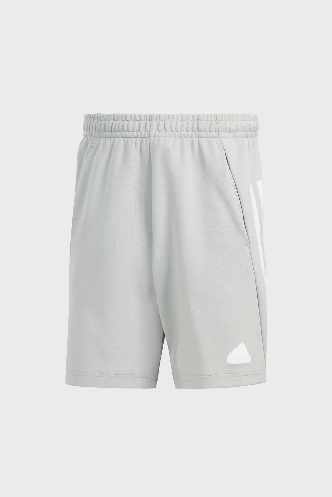 Чоловічі сірі шорти Future Icons 3-Stripes adidas IR9165 — MD-Fashion