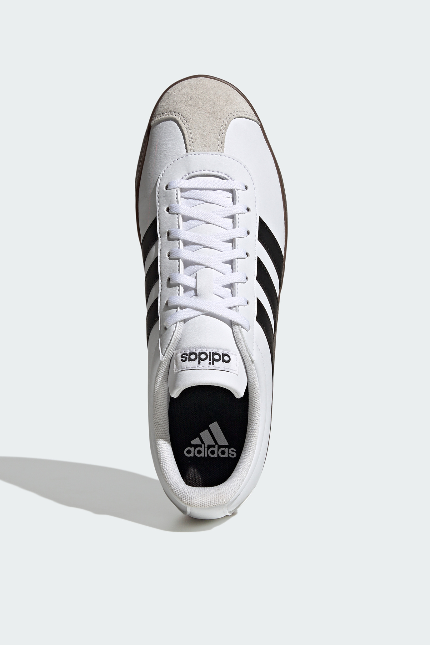 Мужские белые кроссовки VL Court Base adidas ID3711 — MD-Fashion