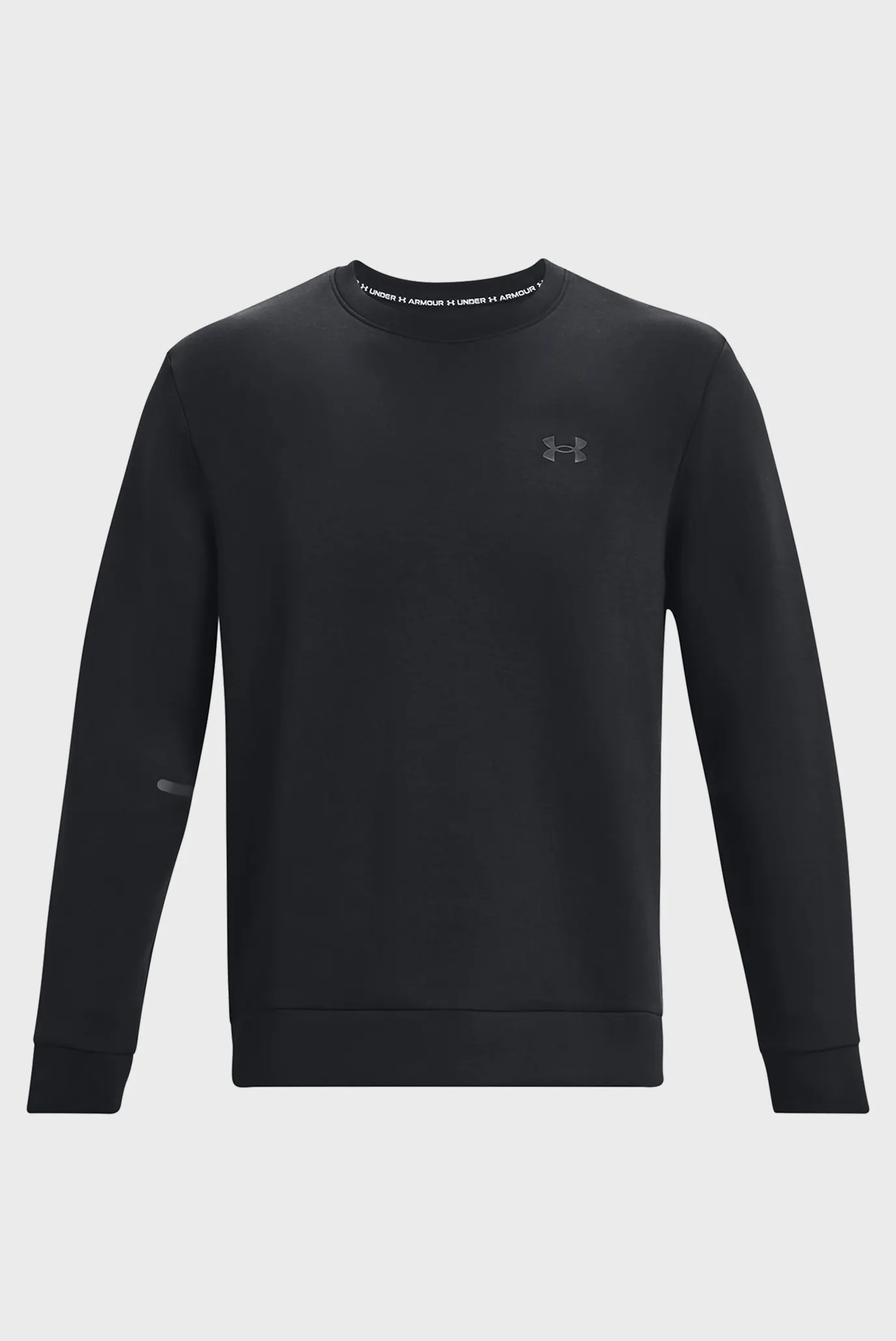 Чоловічий чорний світшот UA Unstoppable Flc Crew Under Armour 1381688 ...