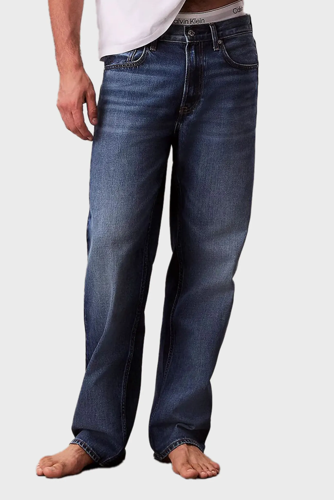 Чоловічі сині джинси HORIZON Calvin Klein Jeans LV04RD722G — MD-Fashion