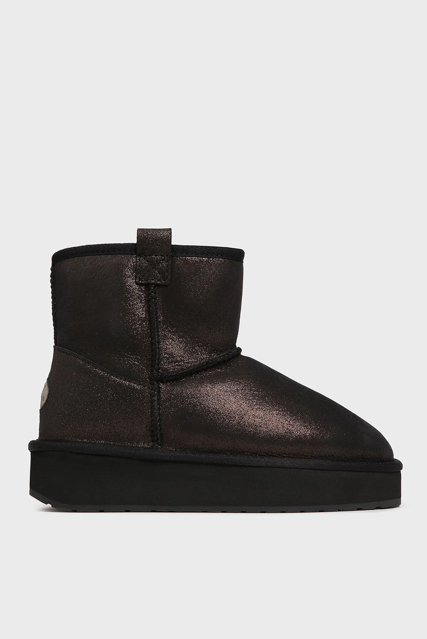 Женские бронзовые замшевые угги Foy Flatform Metallic EMU Australia ...