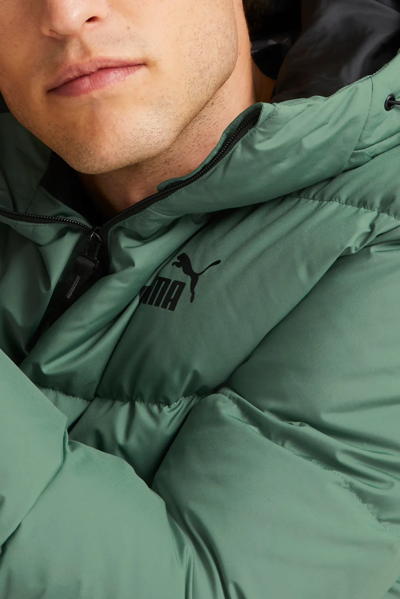 Чоловічий зелений пуховик Down Puffer Men PUMA 849987 — MD-Fashion
