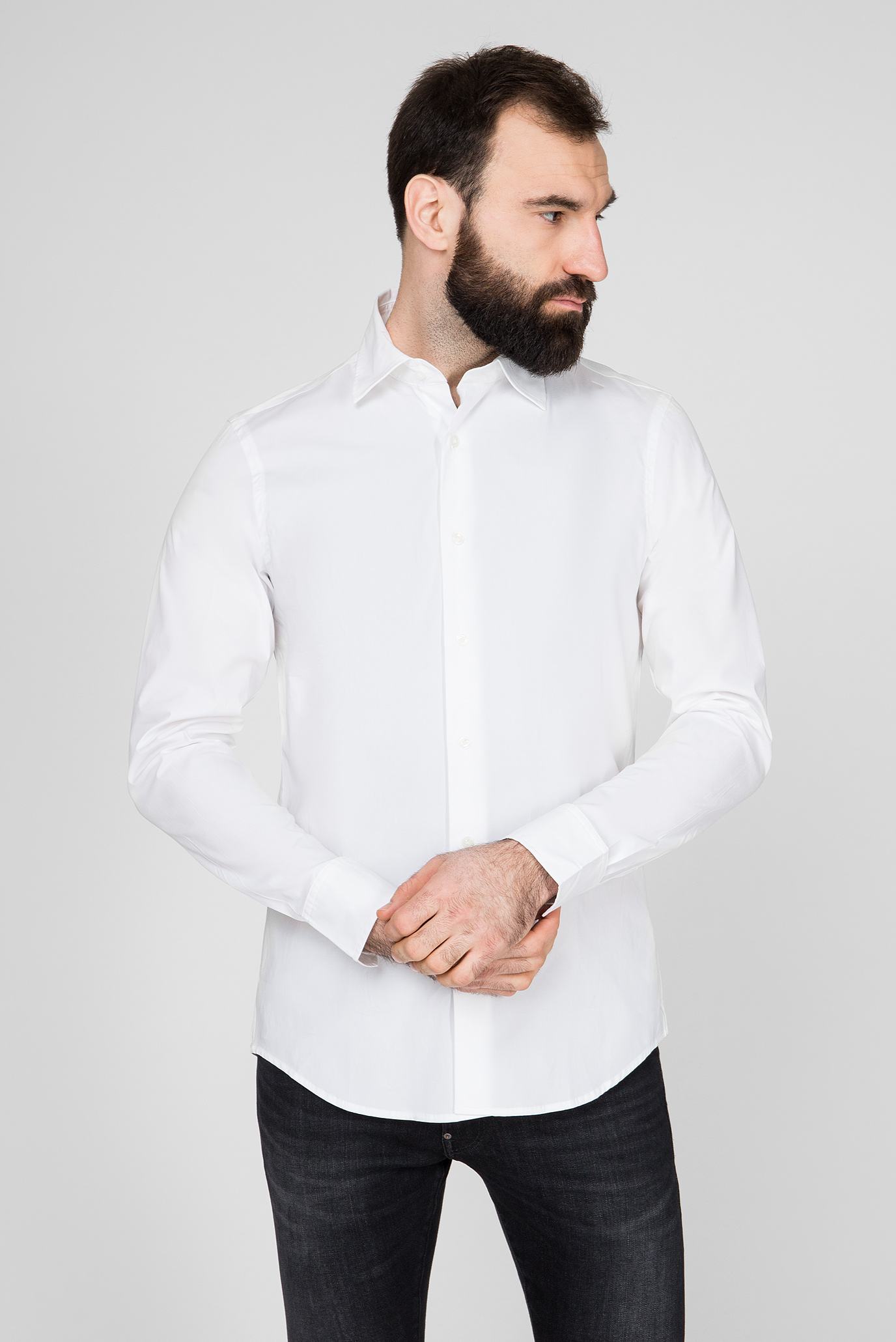 Мужская белая рубашка G-Star RAW D03691,7085 — MD-Fashion, баркод ...