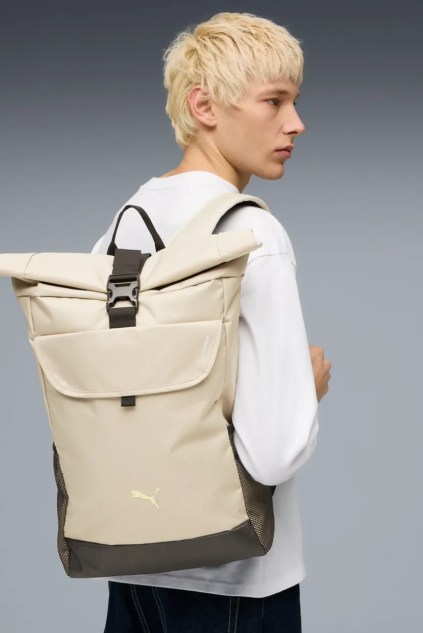 Бежевый рюкзак PUMATECH Roll Top 26L Backpack PUMA 091740_36 — MD-Fashion