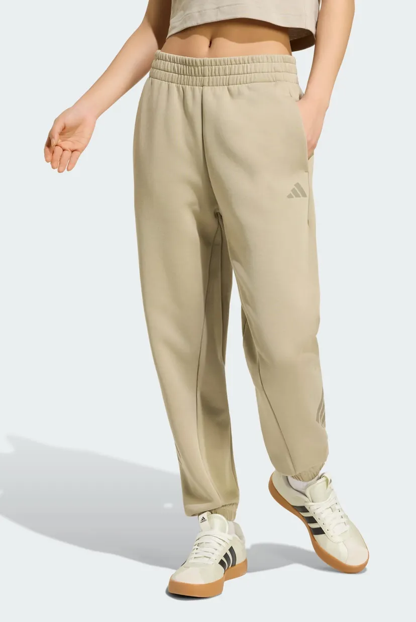 Жіночі бежеві спортивні штани Future Icons 3-Stripes adidas KD7681 — MD ...